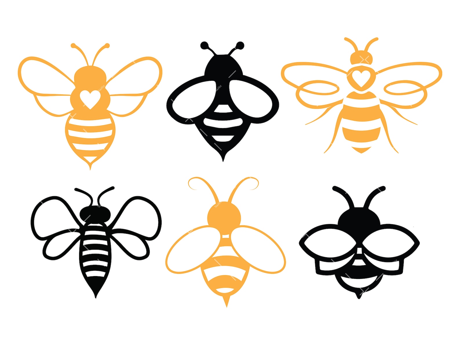 Bee SVG Bundle PNG Cricut Bumble Bee Svg Cute Svg - Etsy Canada