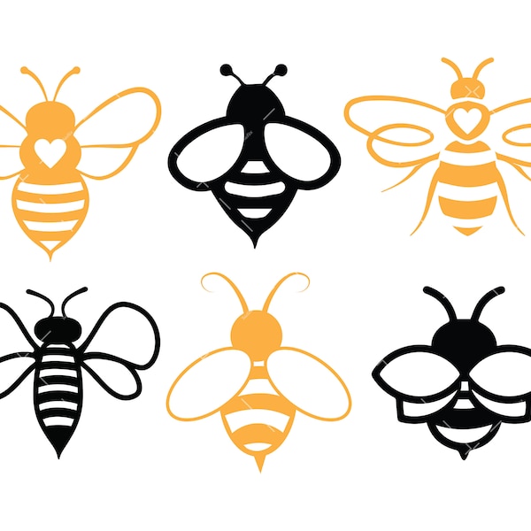 Bee Svg - Etsy