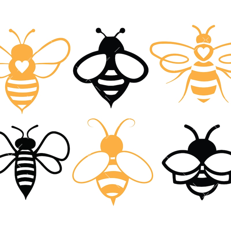Bee Svg - Etsy