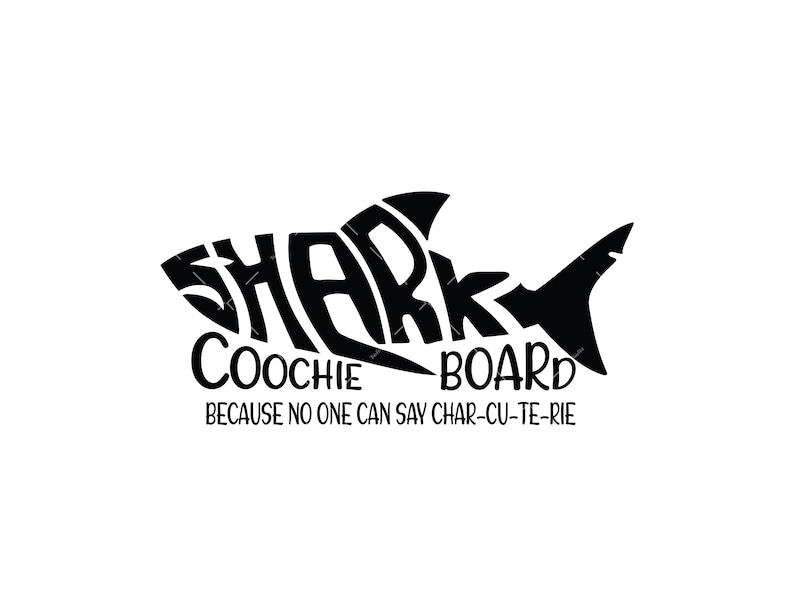 Shark Coochie Board SVG, PNG, Cricut, Cutting Board Svg, Charcuterie Board, Cheese Board Svg - Etsy
