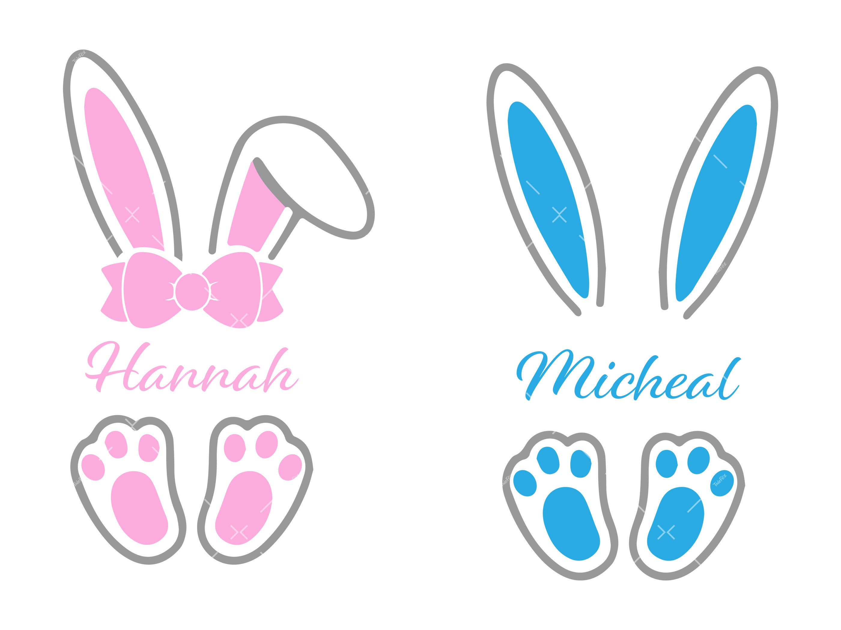 Hase Name Rahmen SVG, PNG, Cricut, Osterhase svg, Ostern svg ...