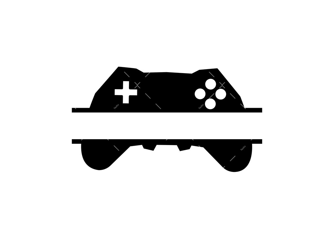 Split Game Controller Svg, PNG, Cricut, Gamer SVG, Gaming Svg, Gaming ...