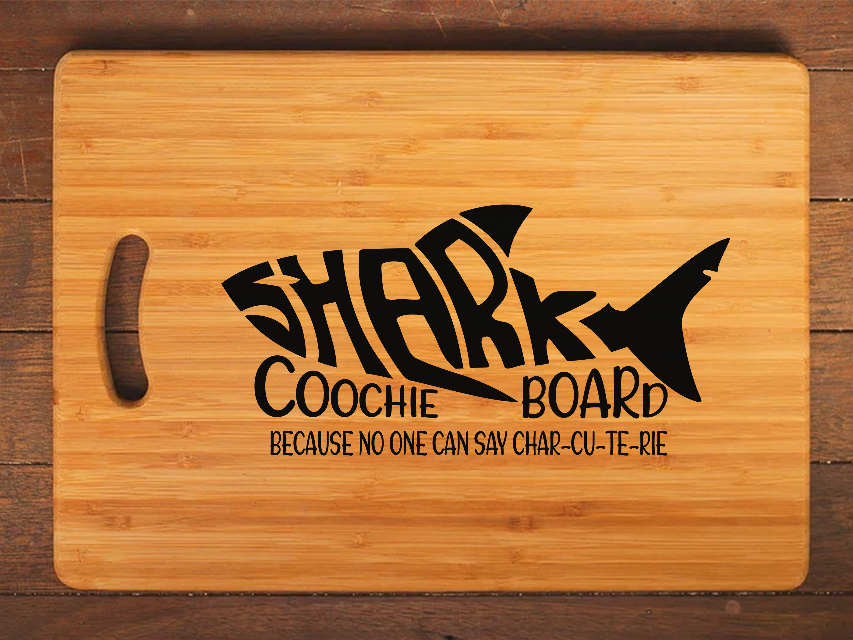 Shark Coochie Board SVG, PNG, Cricut, Cutting Board Svg, Charcuterie ...