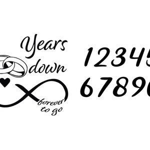 Anniversary SVG Tamplate, Anniversary PNG, Wedding SVG, Self ...