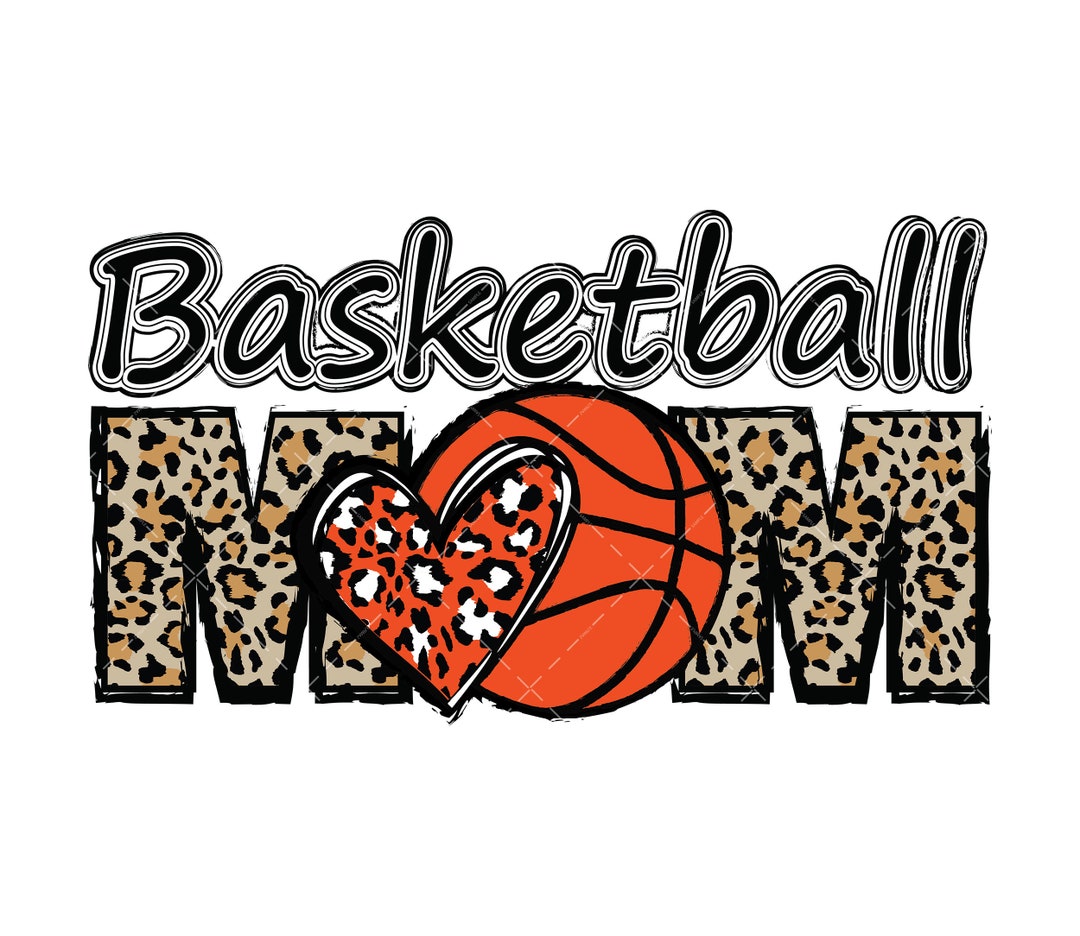 Basketball Mom PNG, Basketball Mama Png, Leopard Basketball Shirt ...