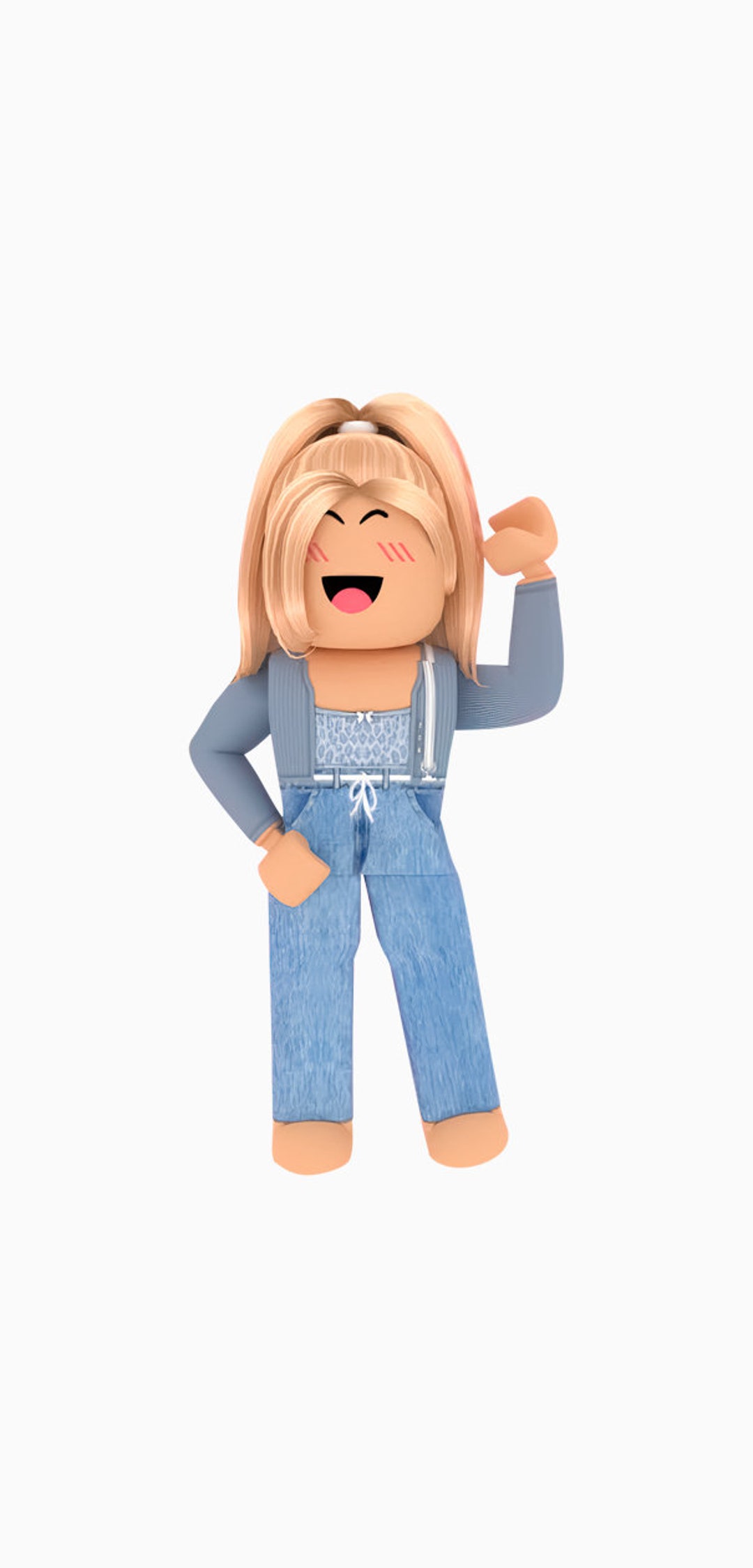 Roblox Girl Character PNG - Etsy