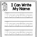 Name Tracing Custom Worksheet Name Trace Worksheet DIGITAL FILE ...
