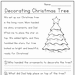 Christmas Reading Comprehension Printable - Kindergarten - First Grade ...