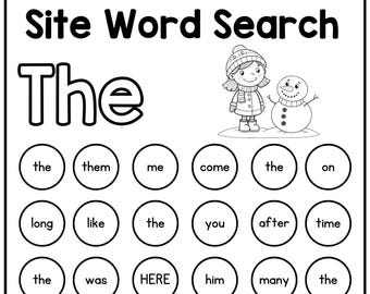 100 Printable Fry's First Hundred Sight Word Flashcards | Kindergarten ...