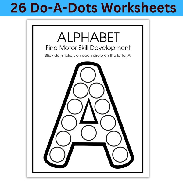 Preschool Abc Worksheets - Etsy