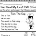 Phonics Worksheets My First CVC Sentences for Kindergarten and First ...