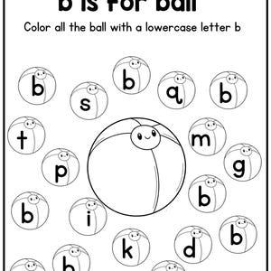 26 Printable Alphabet Lowercase Dab It Worksheets | Preschool-kdg ...