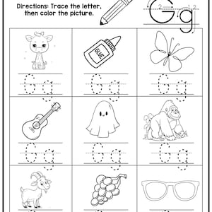 26 Printable Alphabet Letter Sounds Worksheets. Kindergarten ...