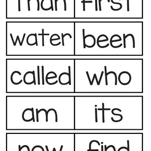 100 Prek-1st Grade Sight Words Cards | Kindergarten-1st Grade Sight ...