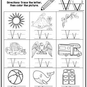 26 Printable Alphabet Letter Sounds Worksheets. Kindergarten ...