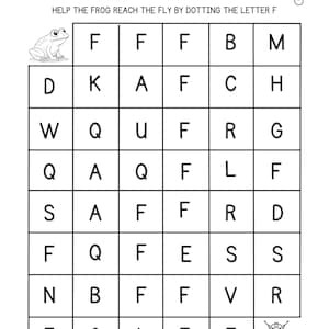 Alphabet Maze Worksheets A-Z Printable | Preschool & Kindergarten ...
