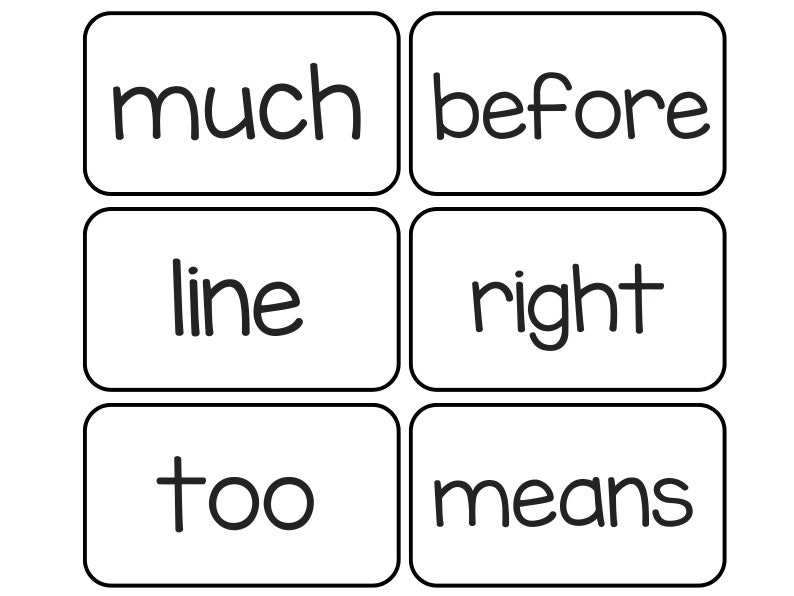 100 Printable Second Hundred Sight Word Flashcards. 1st -2-3 Grade ...