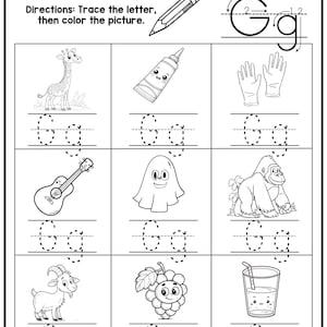 26 Printable Alphabet Letter Sounds Worksheets. Kindergarten ...
