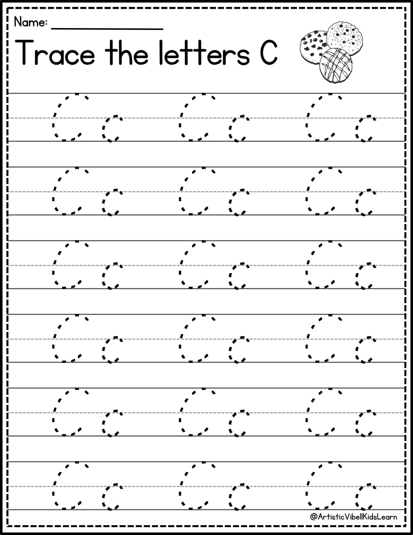 Alphabet Tracing A–Z | 26 Printable Dotted Letter Worksheets | Writing ...