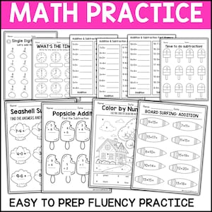 First Grade Summer Review Worksheets Teacher Resources Worksheet Math ...