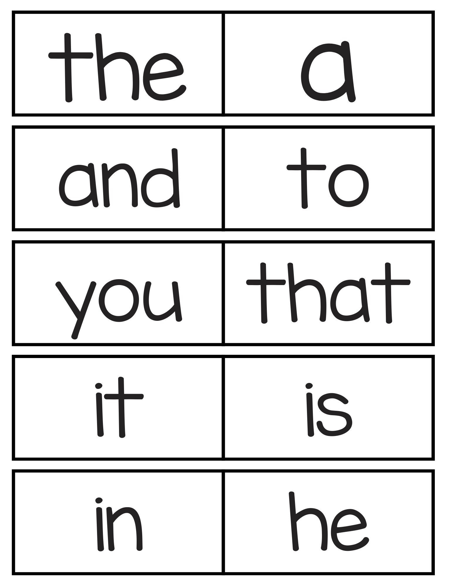 100 Prek-1st Grade Sight Words Cards | Kindergarten-1st Grade Sight ...