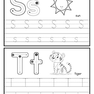 26 ABC Phonics Tracing Cards. Preschool- Kindergarten Printable ...