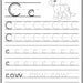 26 Printable Trace the Alphabet I Know My Letters Worksheets. Preschool ...