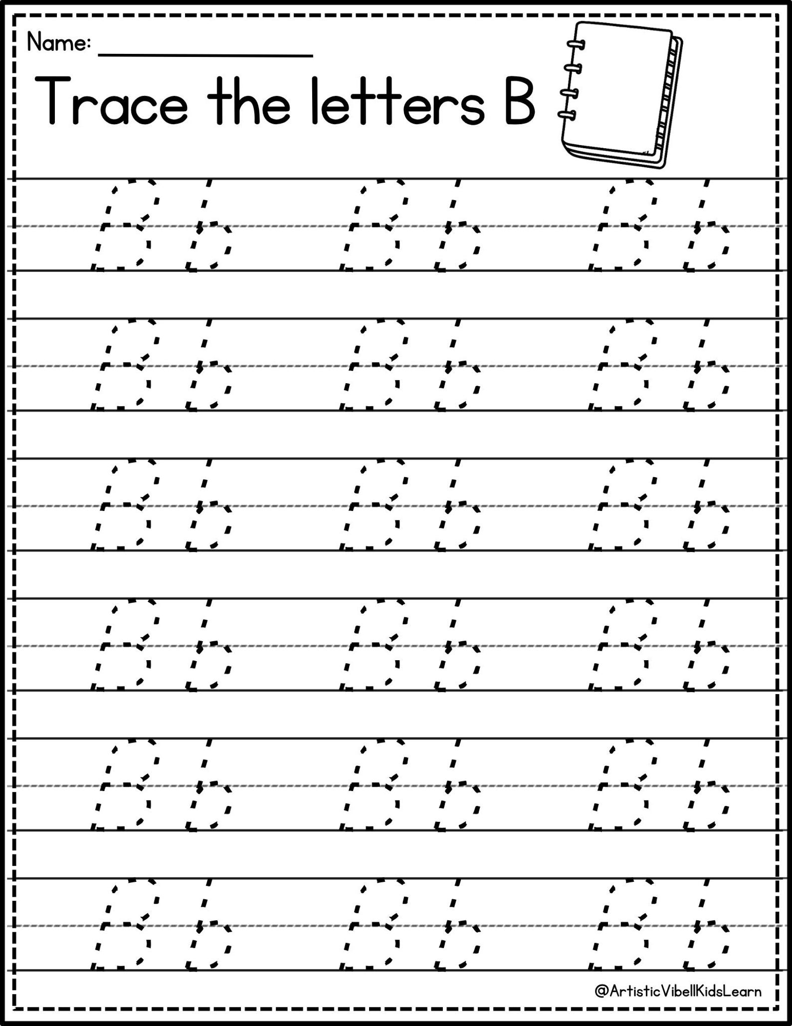 Alphabet Tracing A–Z | 26 Printable Dotted Letter Worksheets | Writing ...
