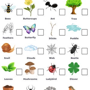 I Spy Scavenger Hunt for Kids Scavenger Hunt Games Activity Kids ...