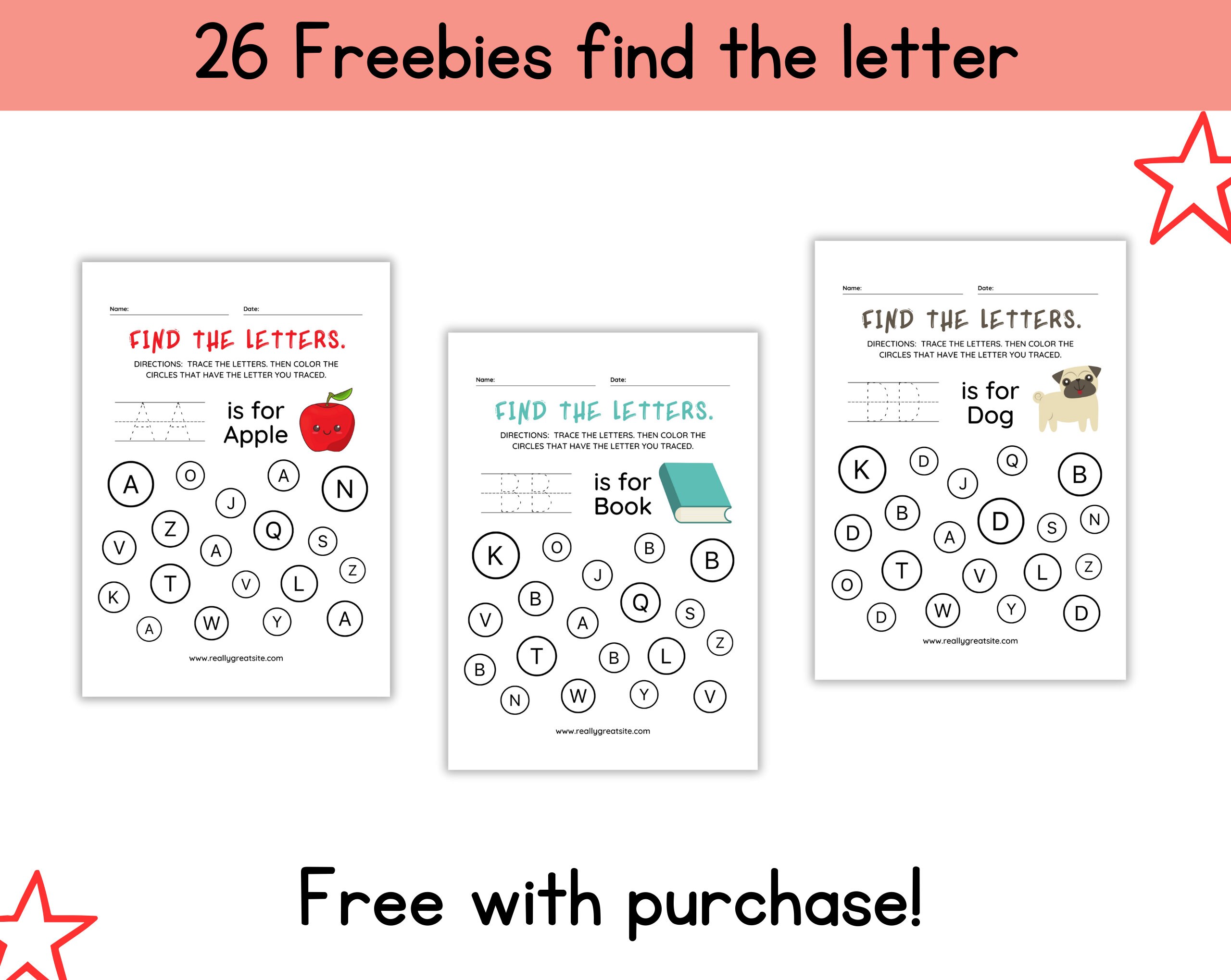 100 Printable Fry's First Hundred Sight Word Flashcards. Kindergarten ...