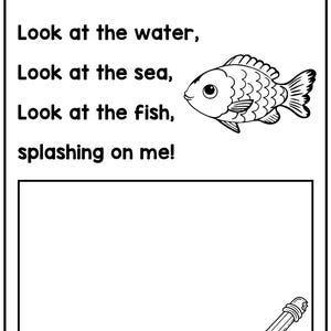 50 Printable Fry's Sight Word Poems Pages Reading Sentences and ...