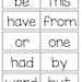 100 Prek-1st Grade Sight Words Cards | Kindergarten-1st Grade Sight ...