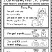 Phonics Worksheets My First CVC Sentences for Kindergarten and First ...