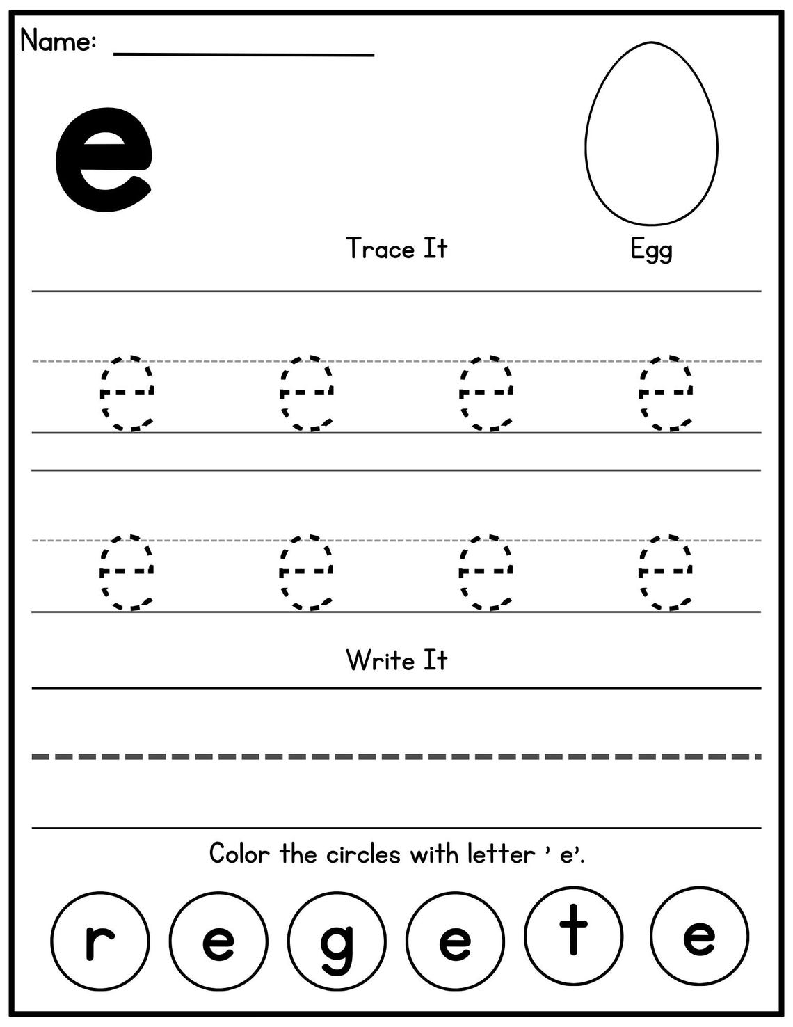 Alphabet Lowercase Worksheet 26 Printable I Know My Letters Worksheets ...