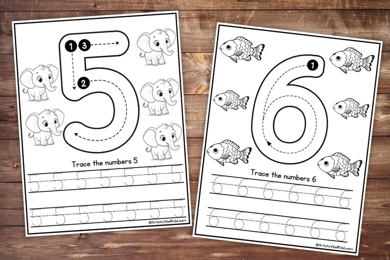 Preschool Numbers Tracing Worksheet 0-20 Printable Number Tracing ...