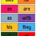 100 Printable Fry's First Hundred Sight Word Flashcards. Prek-1st Grade ...