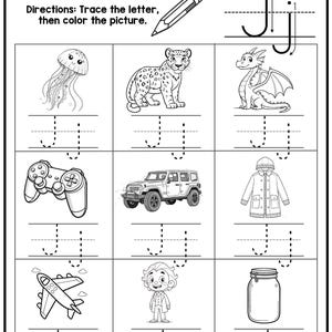 26 Printable Alphabet Letter Sounds Worksheets. Kindergarten ...