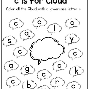 26 Printable Alphabet Lowercase Dab It Worksheets | Preschool-kdg ...