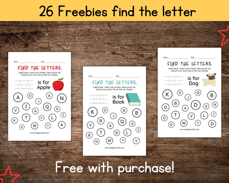 26 ABC Alphabet Posters Classroom Decor Learn Abcs Preschool ...