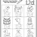 Alphabet Beginning Sounds Worksheets Letters Color & Trace Handwriting ...