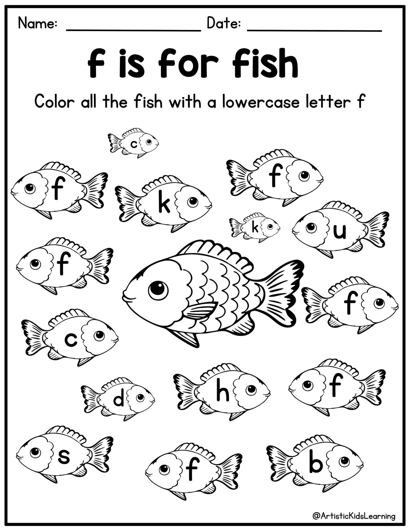 26 Printable Alphabet Lowercase Dab It Worksheets | Preschool-kdg ...