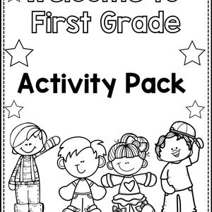 First Grade Worksheets Printable Math Worksheet Literacy Activities NO ...