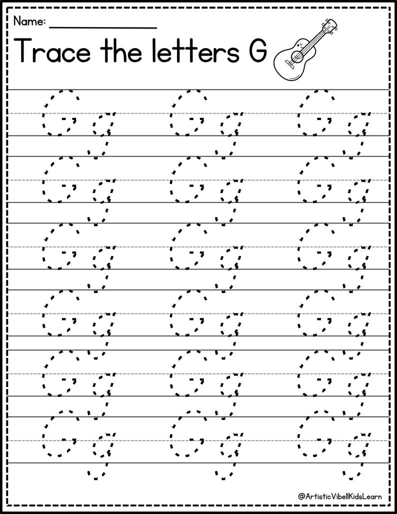 Alphabet Tracing A–Z | 26 Printable Dotted Letter Worksheets | Writing ...