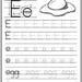 26 Printable Trace the Alphabet I Know My Letters Worksheets. Preschool ...