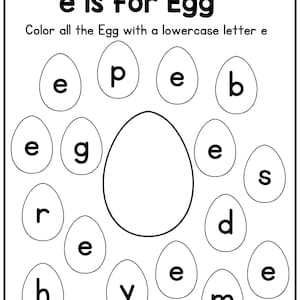 26 Printable Alphabet Lowercase Dab It Worksheets | Preschool-kdg ...