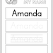 Name Tracing Custom Worksheet Name Trace Worksheet - DIGITAL FILE ...