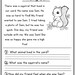 Reading Comprehension Printable Kindergarten First Grade Worksheets ...
