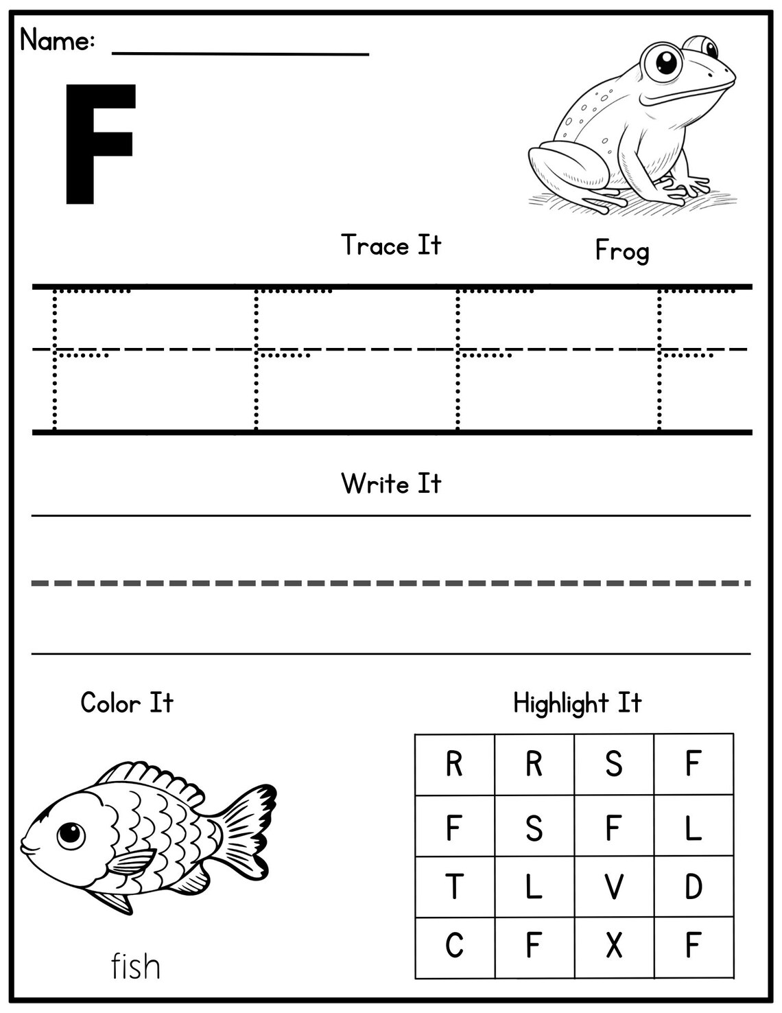 26 Printable Trace the Alphabet Worksheet I Know My Letters Worksheets ...