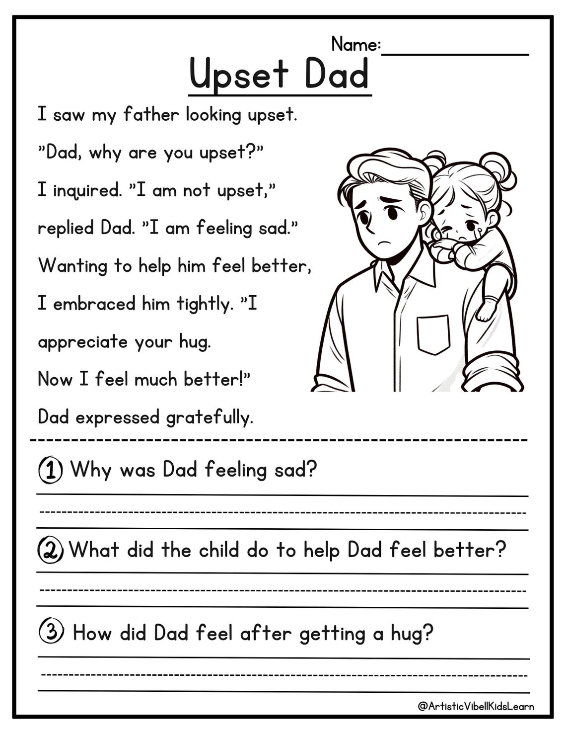 50 Kindergarten 1st Grade Reading Comprehension Passages Worksheets ...