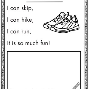 50 Printable Fry's Sight Word Poems Pages Reading Sentences and ...